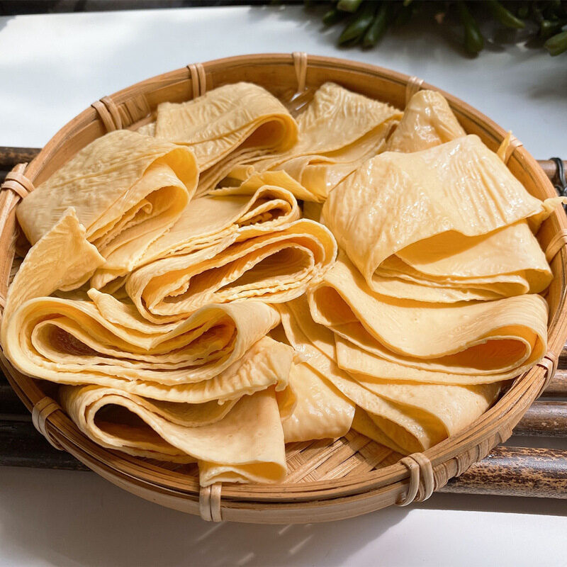 XUPAI Shiping handmade oily tofu skin dried goods yuba tofu skin hot ...