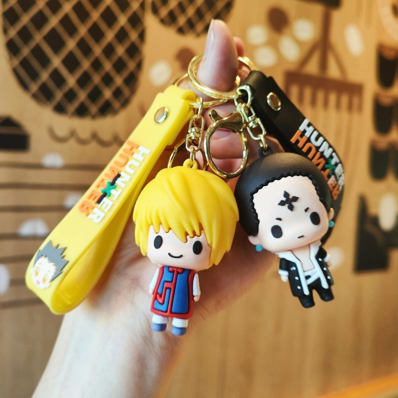 Anime Hunter X Hunter Series Keychain GON FREECSS Cartoon Key Ring for ...