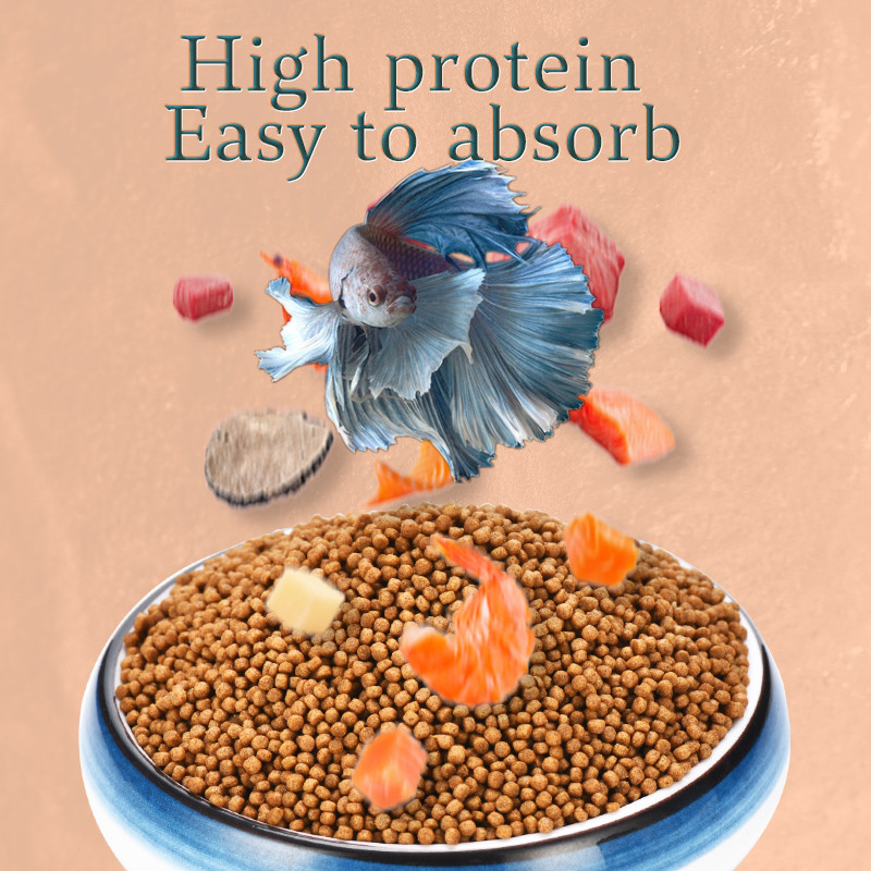 YEE Guppy Fish Food for Small Fish Special Tropical Color Enhancing ...