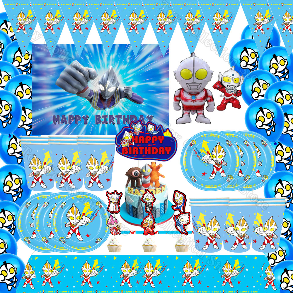 D8 Be 60 84 27 0B Fb B8 Ultraman Cartoon Boy Favor Hero Birthday ...