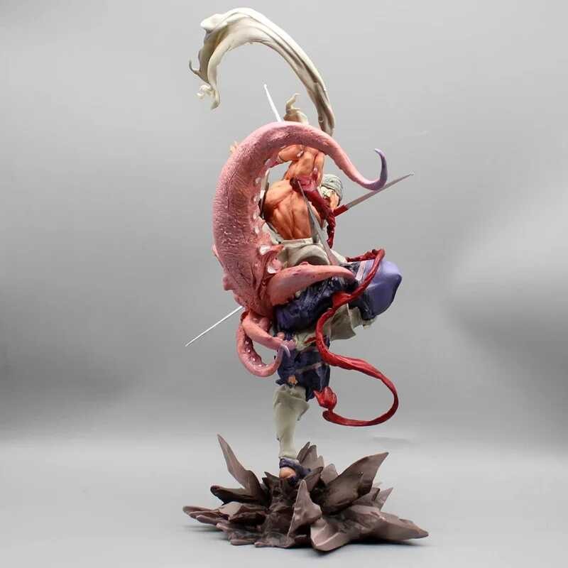 4 39Cm Naruto Killer Bee Anime Figure Gk Bijuu Human Column Force Manga ...