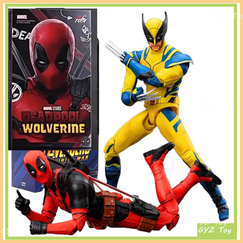 Original Hot Toys Deadpool Anime Action Figure Toy Dead Pool Model Doll ...