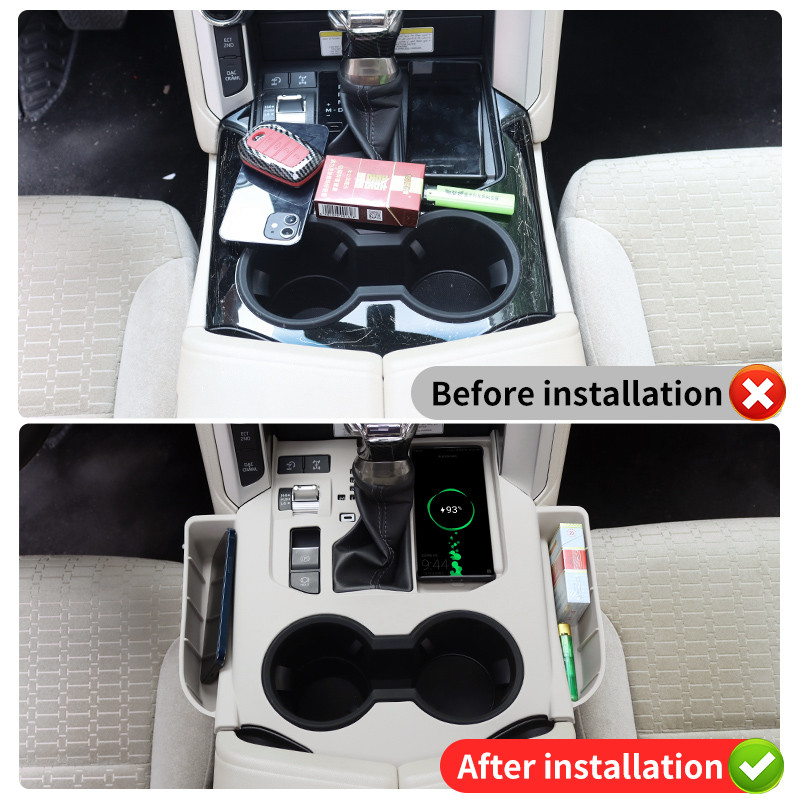 For 2021-2024 Toyota Land Cruiser 300 center console Storage Protection ...