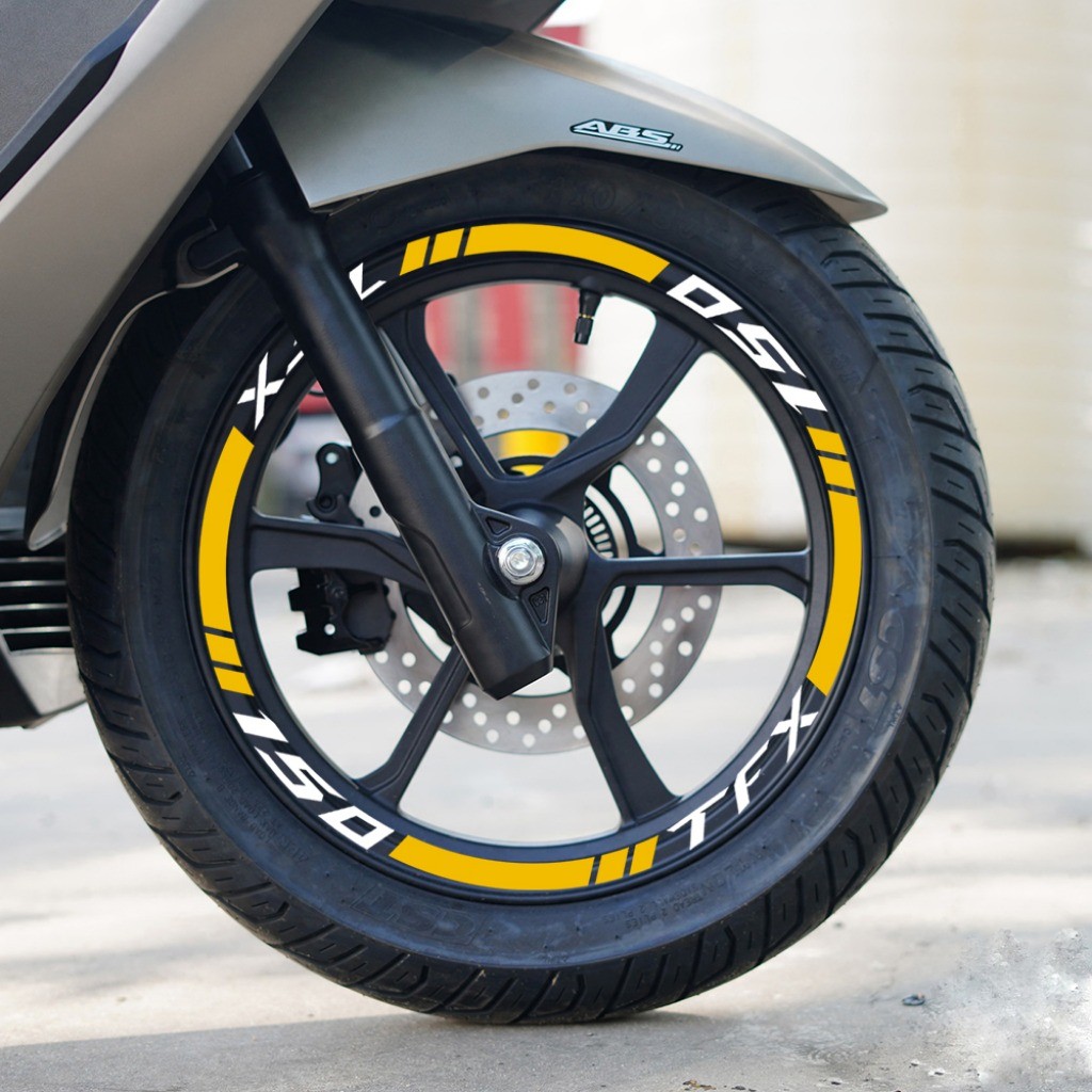 For YAMAHA TFX150 TFX 150 17'' inches Reflective Motorcycle Wheel Hub ...
