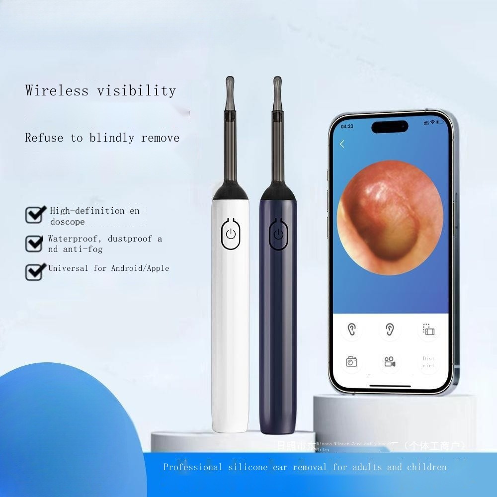 Visual Ear Picking Spoon Wireless Ultra-Clean Children Smart Cleaning ...