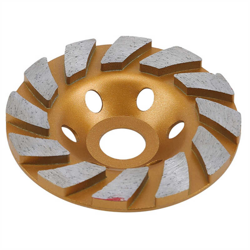 4 Inch 8 Holes HGS Segment Grinding hine Wheel Dia Grind Cup Disc ...