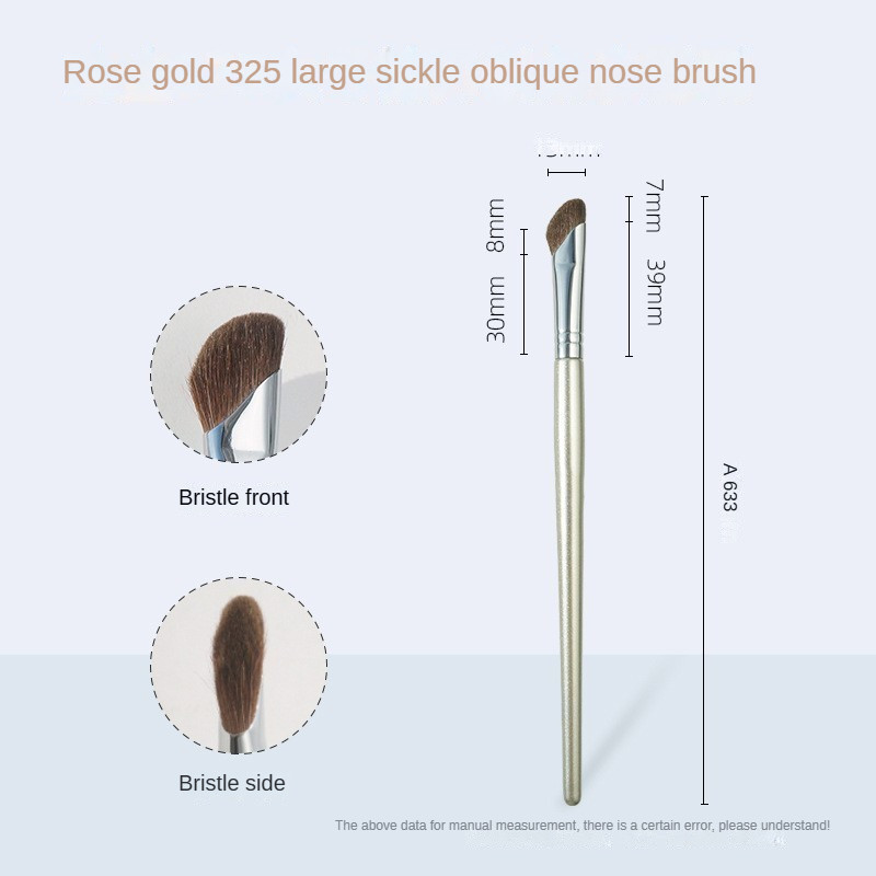 One-piece Generation Hair Rose Gold 326 Sickle Slanted Nose Shadow ...