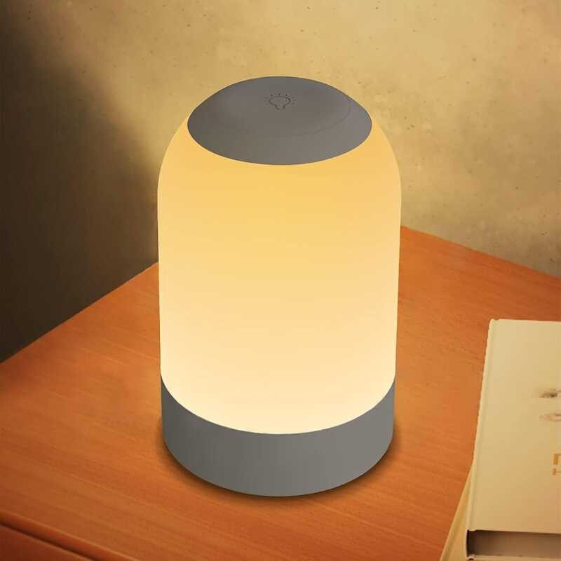 LED G Keni Touch Bedside Table Lamp, Baby Night Light Kids, Dimmable ...