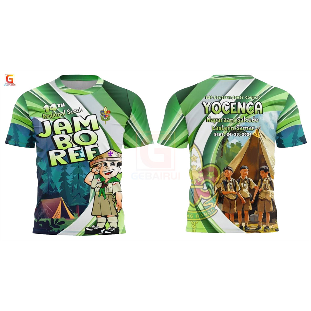 Full Sublimation Girl Scout Boy Scout of the Philippines GSP\BSP for ...