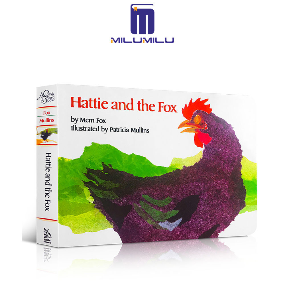 milumilu Gift Audio Picture Book HATTIE & FOX BOARD BOOK 10 Board Book ...