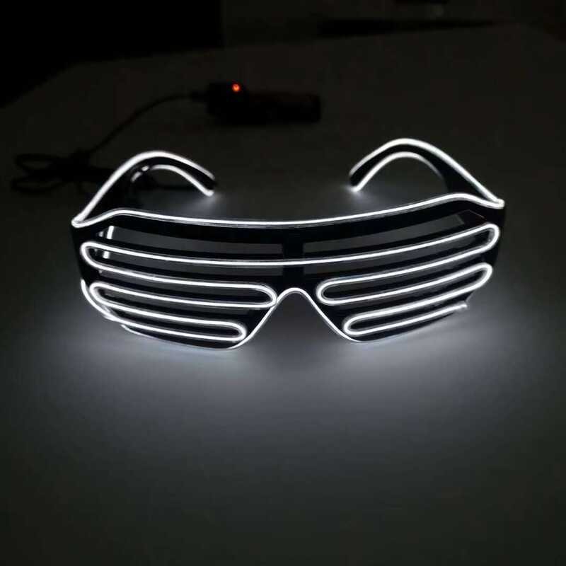 LED Shutter Glasses With Luminous Display For Christmas Party ...