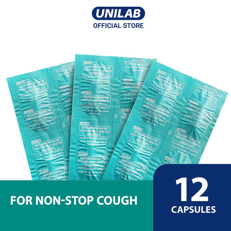 COD Genuine And Original Unilab Tuseran Forte Tablets For Relief From ...