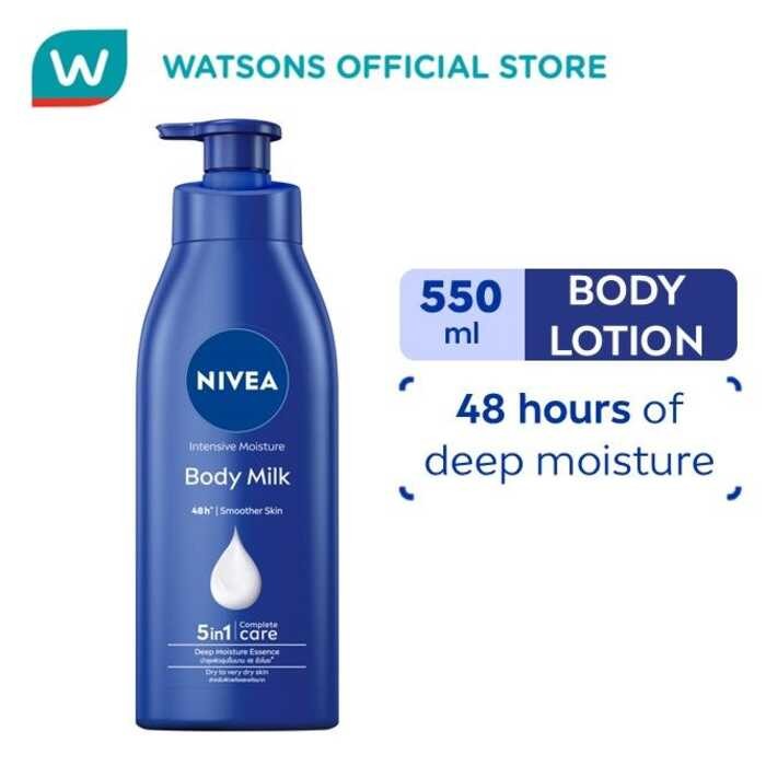 NIVEA Intensive Moisture Body Milk 48H Smoother Skin 600Ml CWY | Shopee ...
