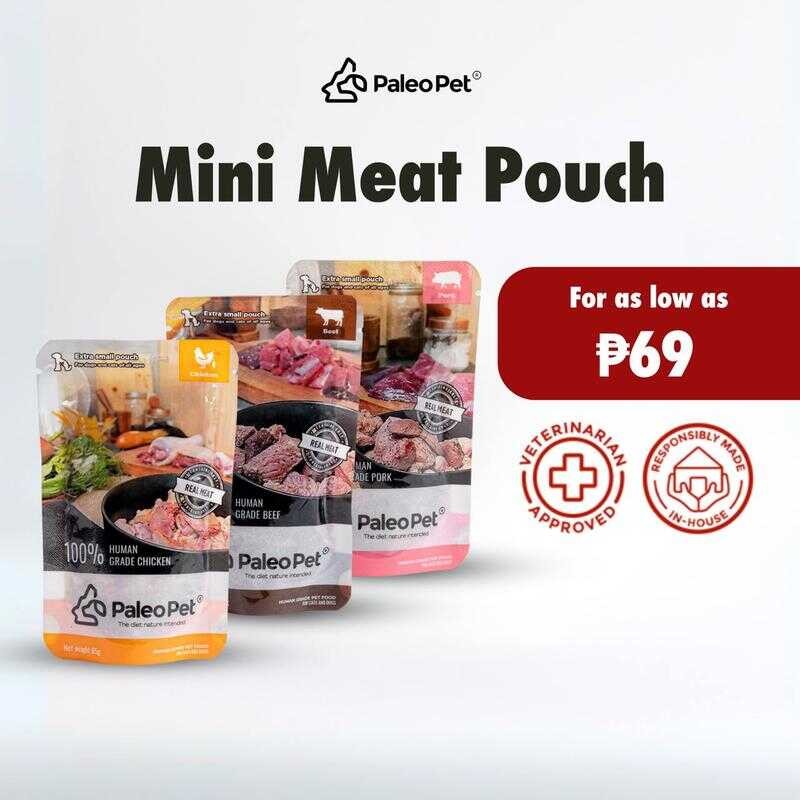 Paleo Pet — Mini Meat Pouch [100% Human-Grade Meat] E5f 3 | Shopee ...