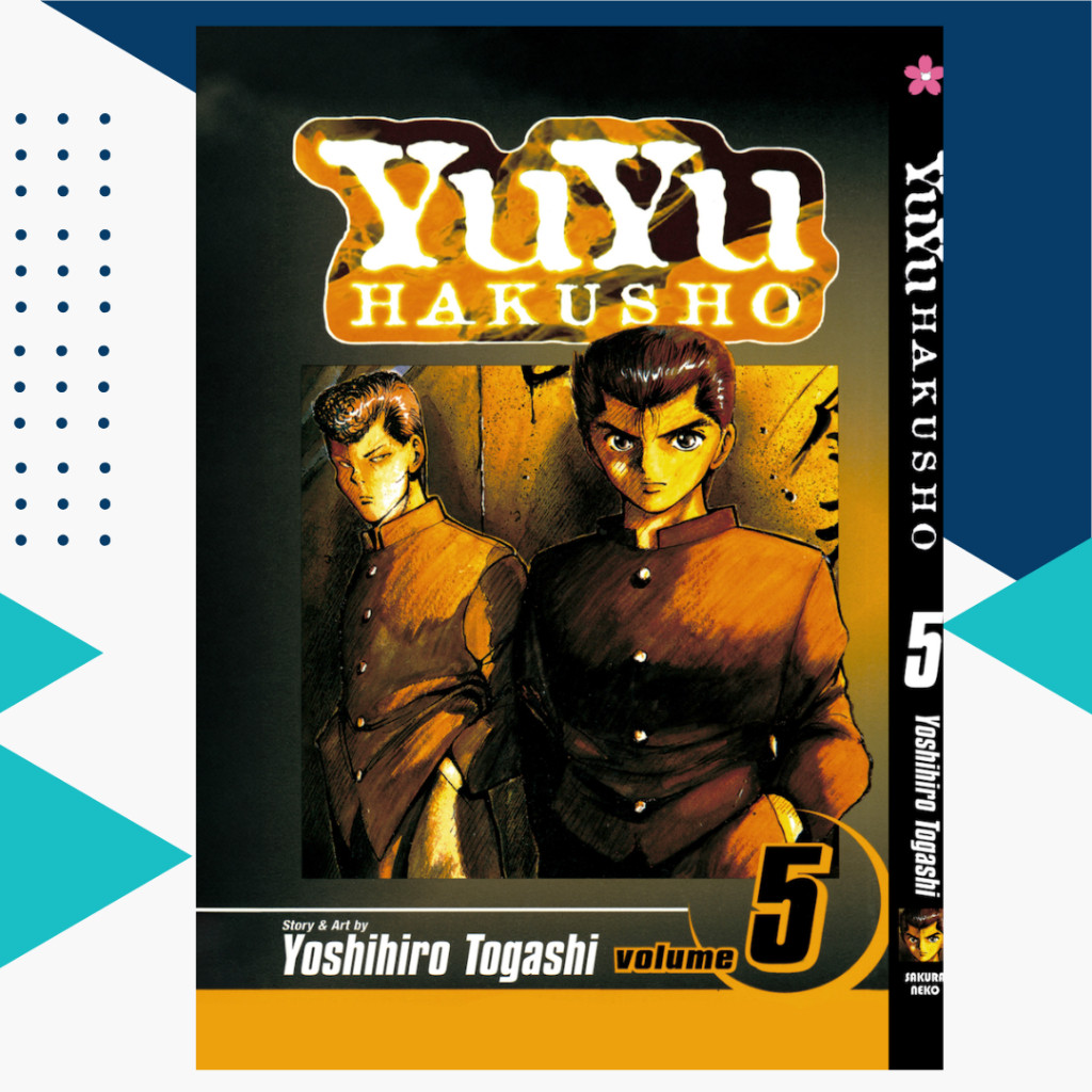 Yu Yu Hakusho (English Manga) Volume 1-8 Physical Book Comic Komik Eng ...