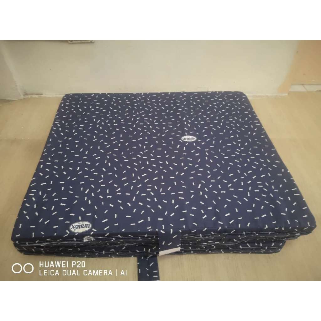 Uratex Fold-A-Mattress Trifold 2 inches thick single foam(2*30*75 ...
