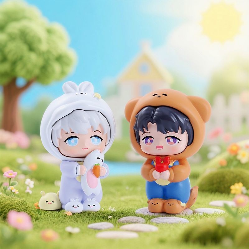 Original Love and DeepSpace Blind Box Decoration Caleb Xavier Zayne ...