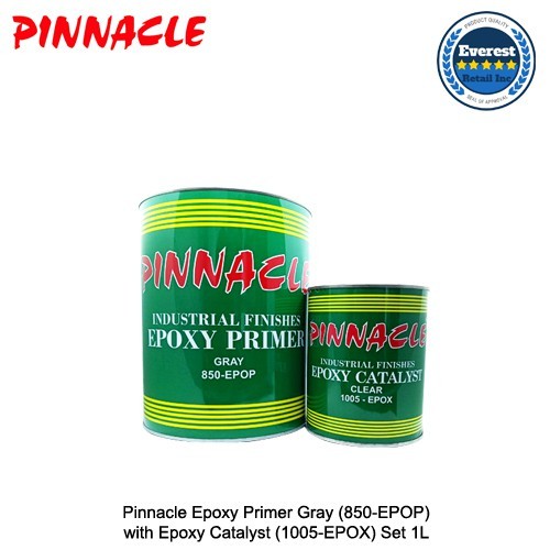Pinnacle Epoxy Primer with Epoxy Catalyst Set 1L / 4L - Choose Color ...