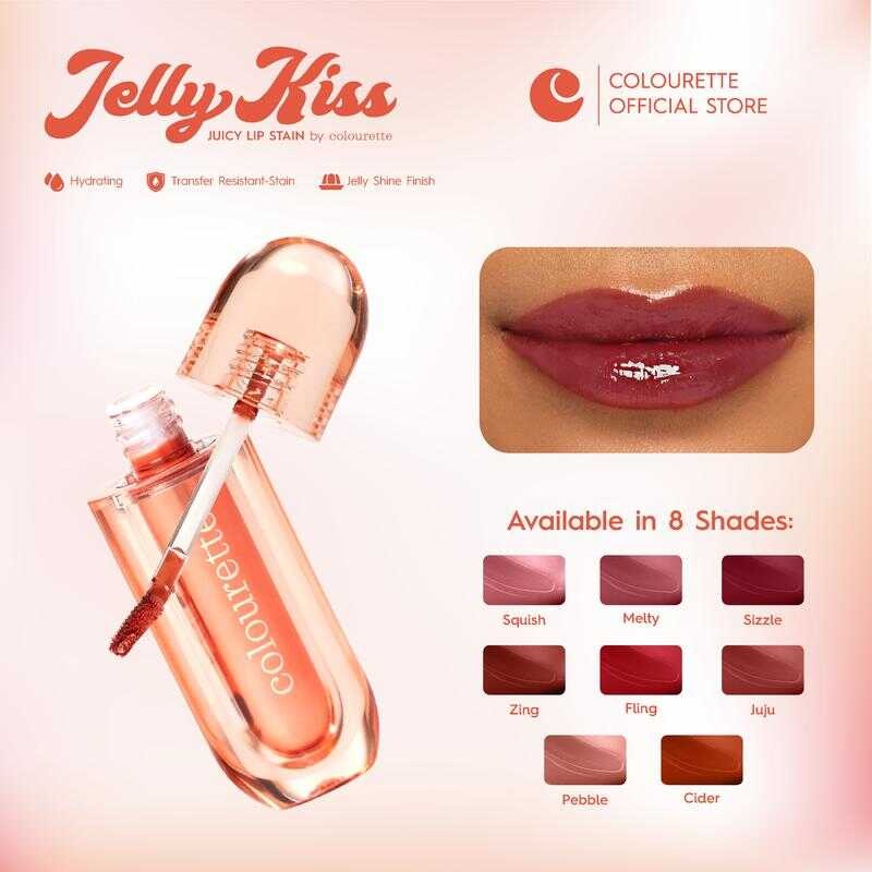 Colourette Jelly Kiss Lip Tint 485 63E E82 | Shopee Philippines