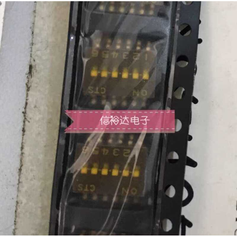 CTS original patch 6-bit dial sliding switch 218-6LPS 218-6LPSTRF ...