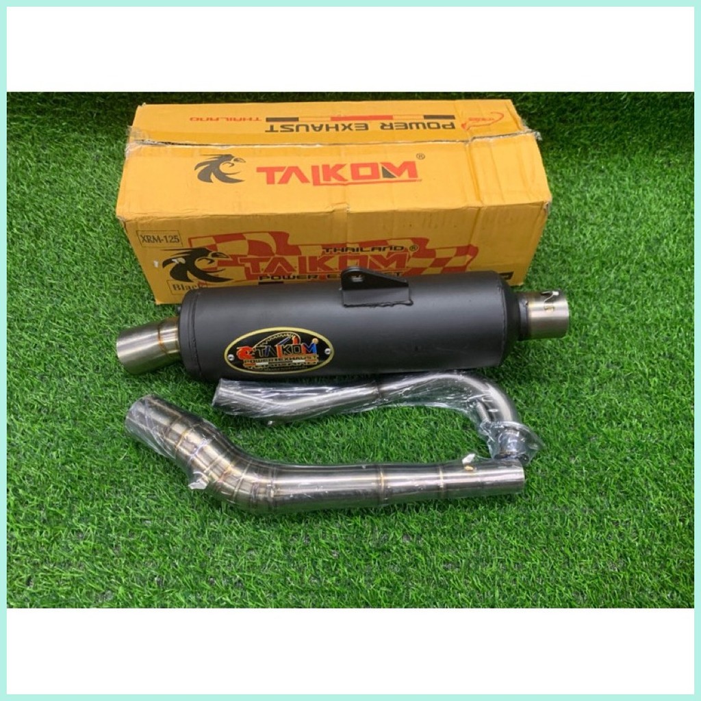 TAIKOM PIPE FOR XRM 125 carb/fi RS125 ( THAILAND) w/adjustable 2 sonud ...