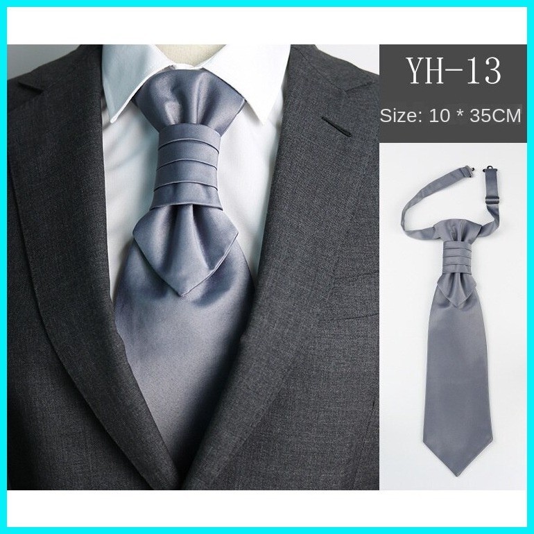 Men's Tie Wedding Groom Dinner Conference Suit Gentleman Dress British ...