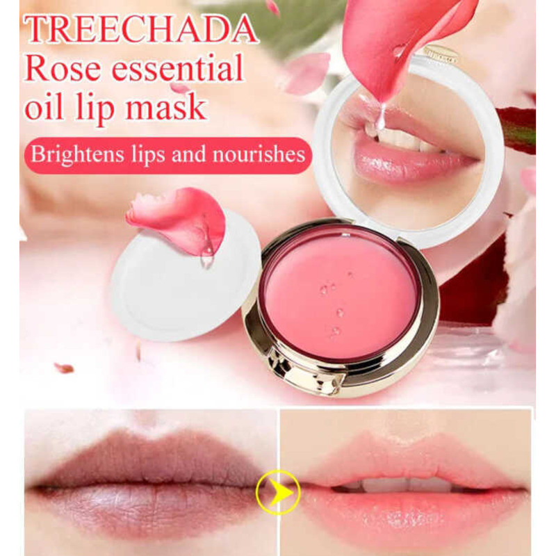 Rose Essence Mask Locks In Moisture Nourishes Softens Lips And Reduces ...
