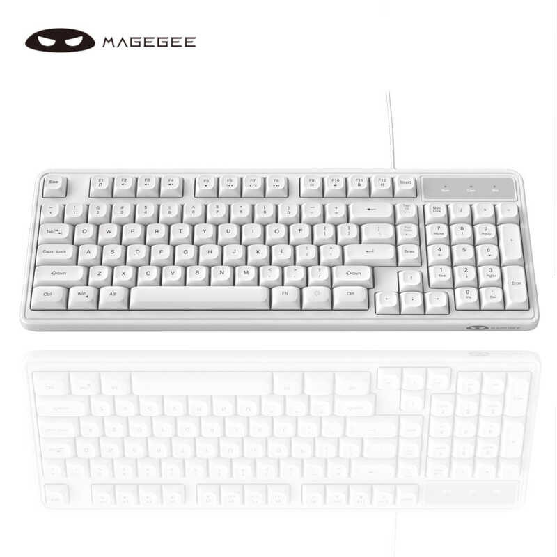 Magegee Gk980 Keyboard And Mouse Combo Set Mixed Led/Rgb Light 98 Key ...
