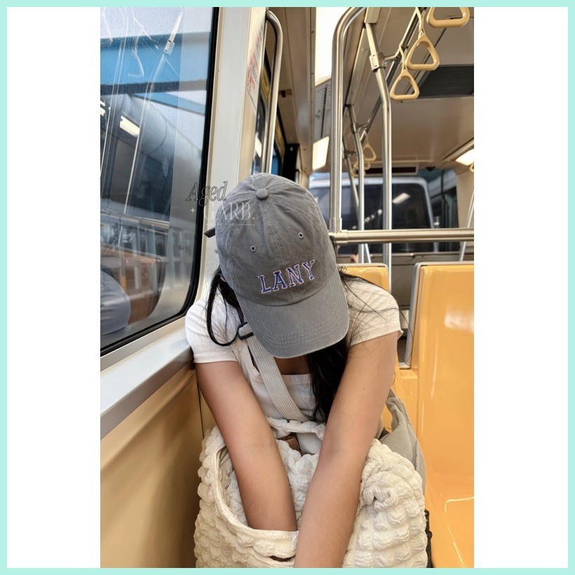 LANY Embroidered Ball Cap Customized Hat Your Own Design | Shopee ...