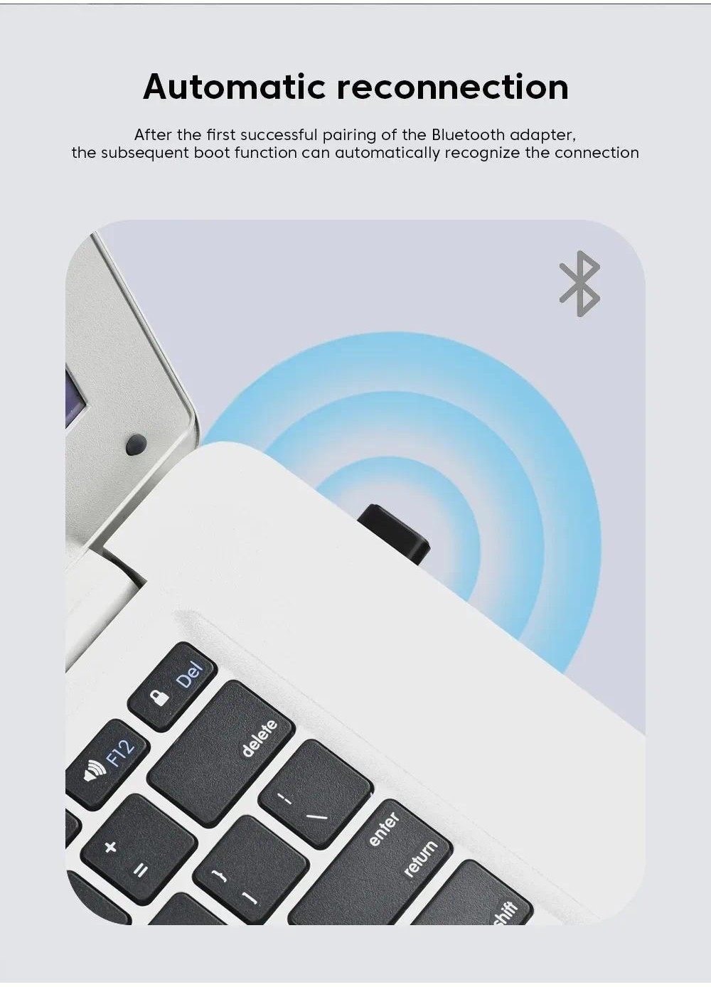 USB Bluetooth 5.4 5.3 Adapter Wireless Dongle Adapters Support Computer ...