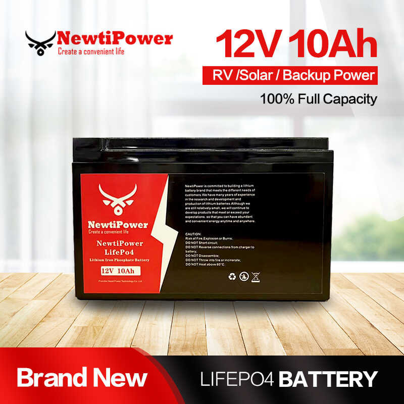 12V 10Ah Lifepo4 Pack Lithium Ion Battery 4S1p Built-In BMS ...