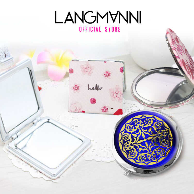 2025 LANGMANNI Mini Handy Compact Pocket Portable 2 way mirror easy ...