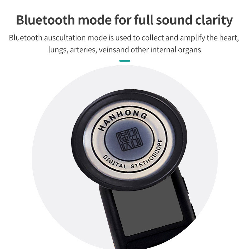 New Electronic Medical Bluetooth Digital Stethoscope Wireless ...
