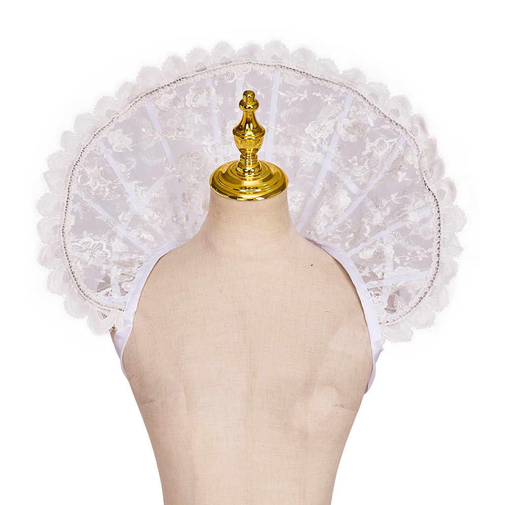 § Queen Elizabeth Cosplay Collar Costume Medieval Royal Court Neckwear ...