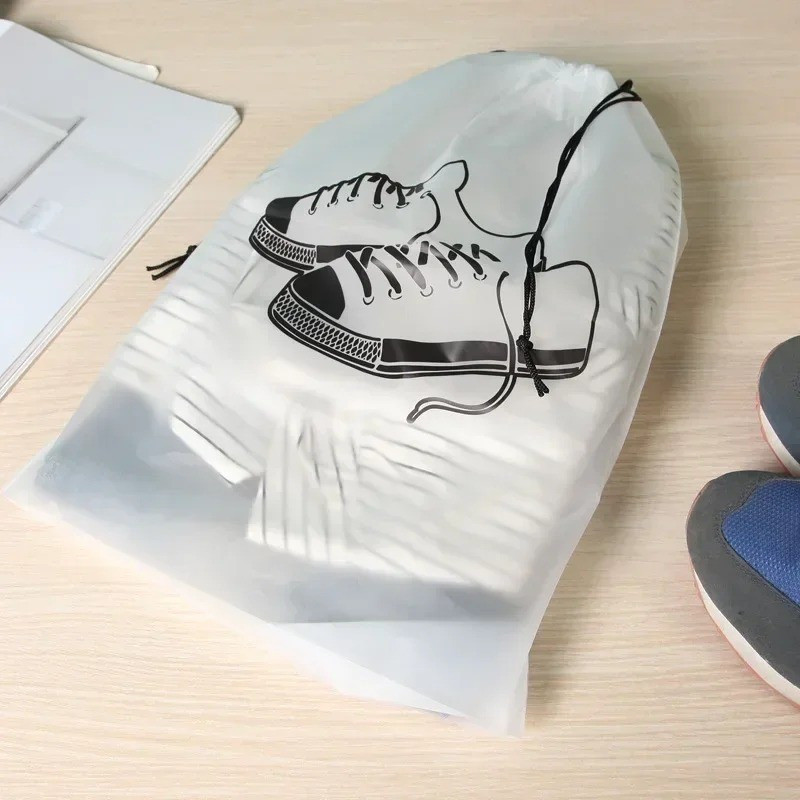 Transparent Dust-Proof Shoe Bags - Waterproof Portable Travel Shoes ...