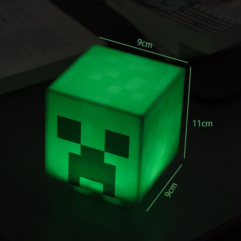 Minecraft Torch Night Light Game MC Torch Light Toy Model Atmosphere ...