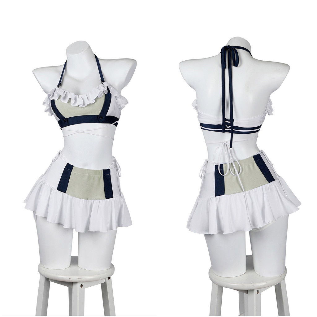 § Tifa Lockhart Swimsuit Cosplay Costume Vii Remake Elastic Slim Suit ...