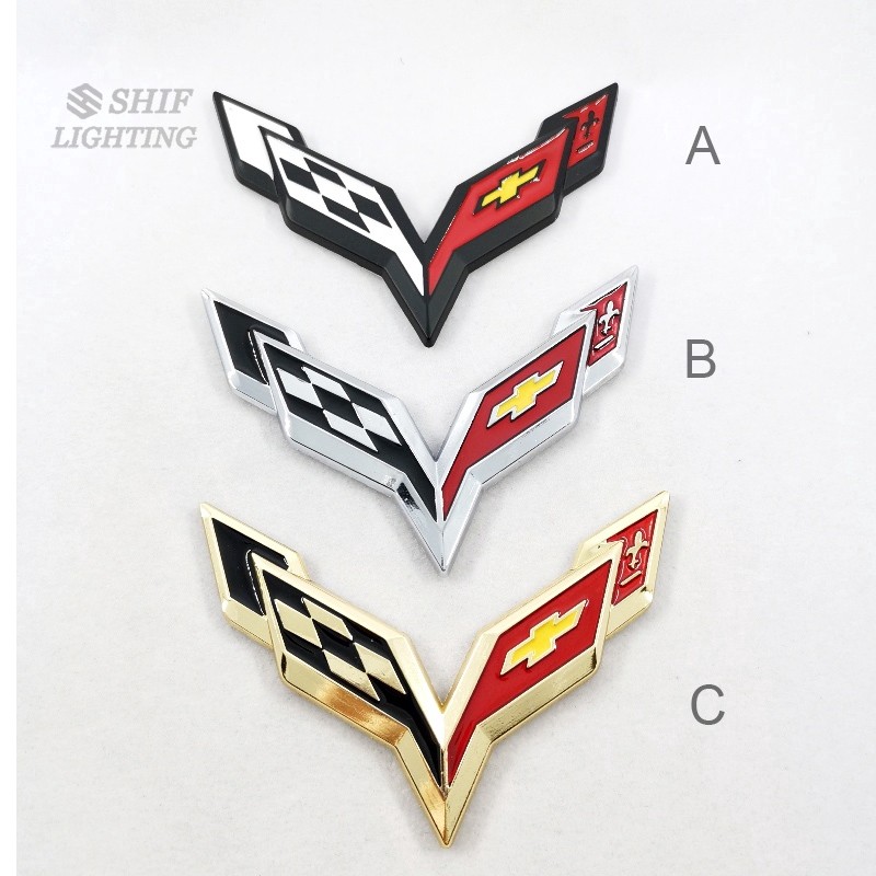 Metal logo sticker for chevrolet 1 piece | Shopee Philippines