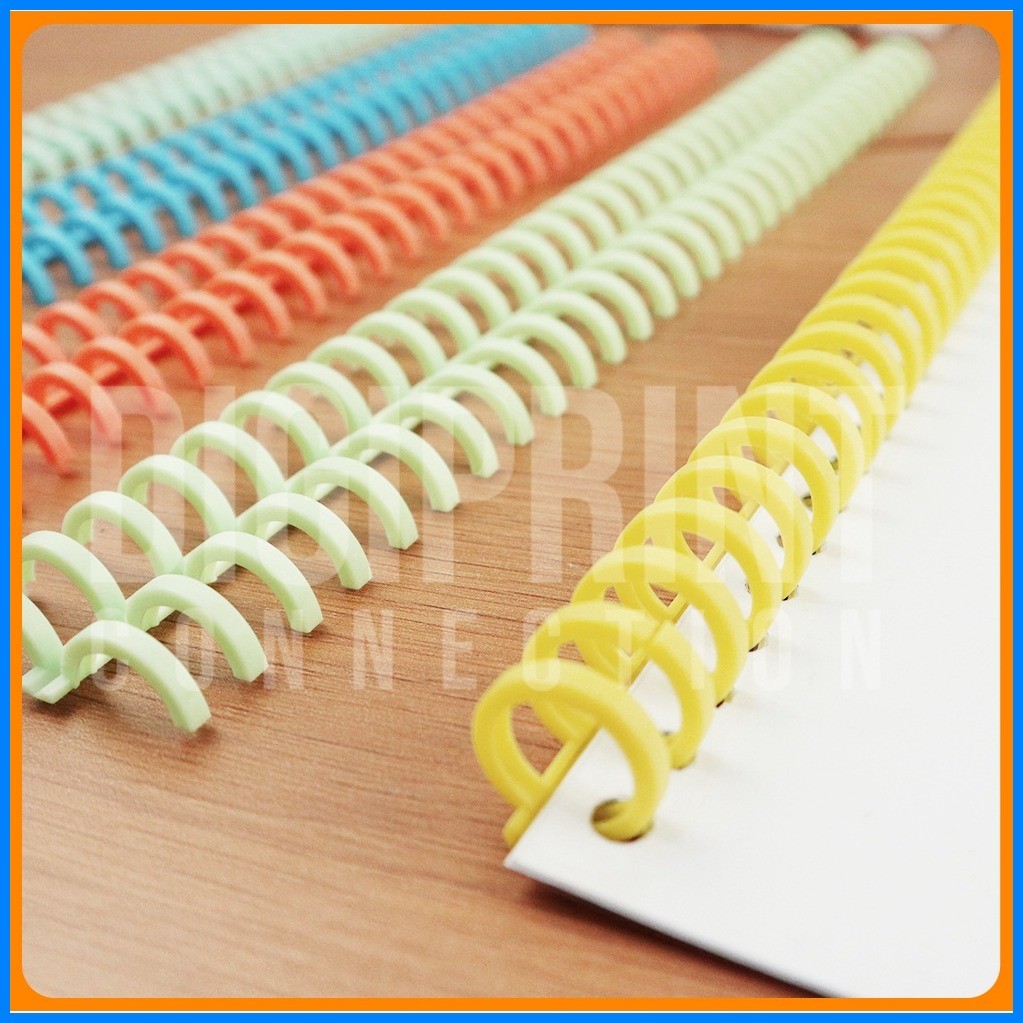 ☃ 10pcs 30 Holes Plastic Ring Binder ( for A4/B5/A5/A6) Ring Binding ...
