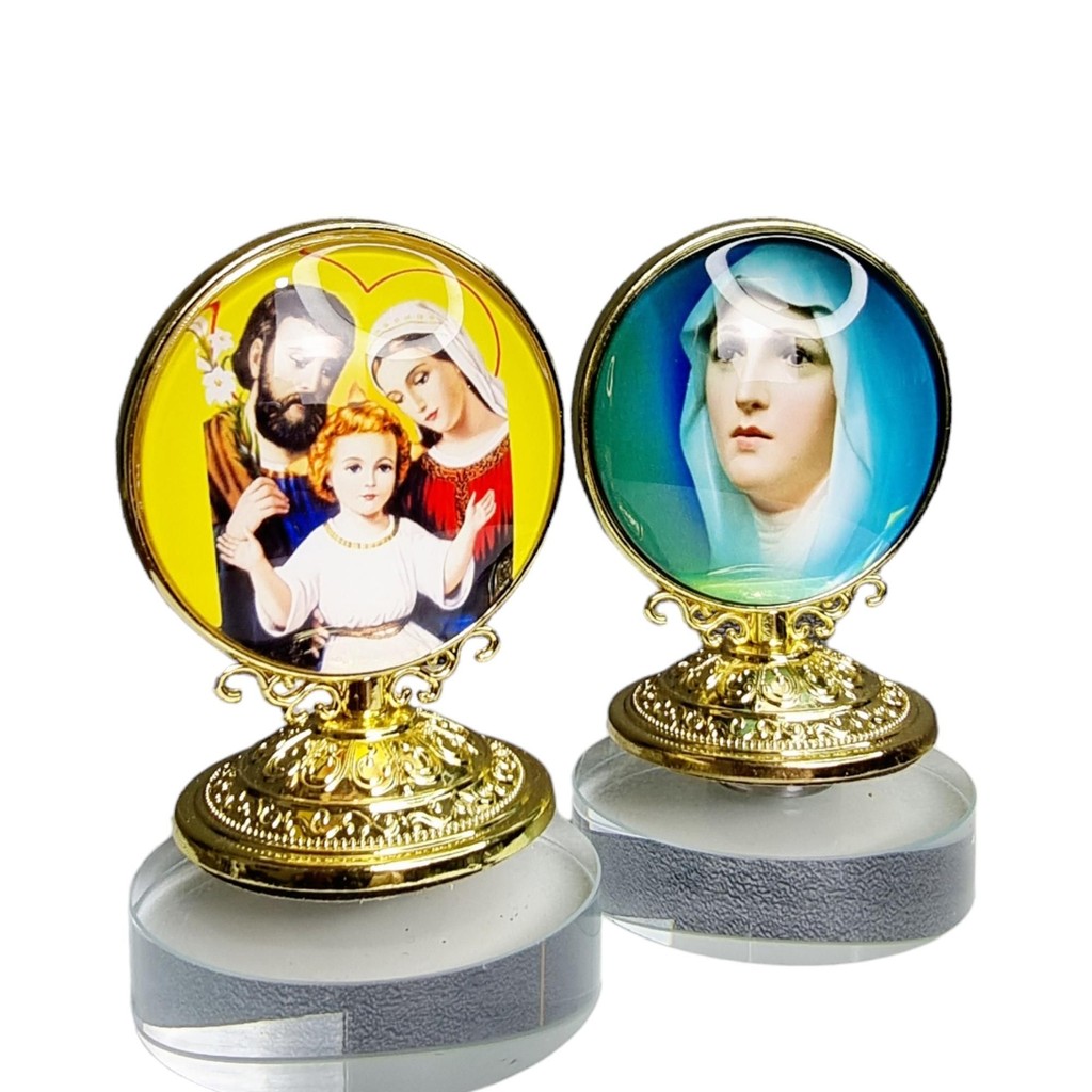 10cm Double-Sided Rotating Crystal Car Statue - MS ROTTRON | Shopee ...