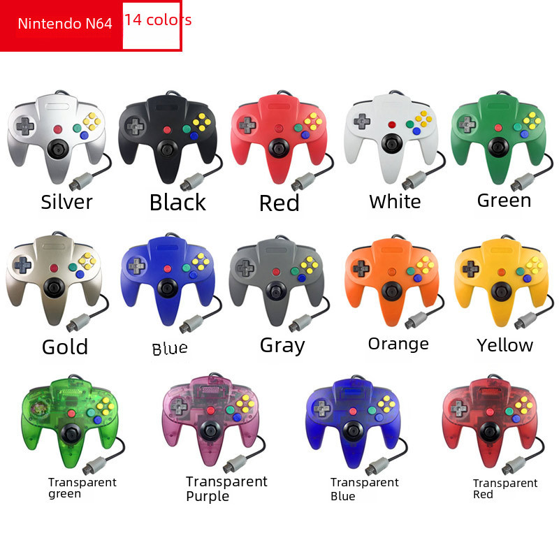 N64 Game Controller N64 Wired Controller Nintendo N64 Game Controller ...