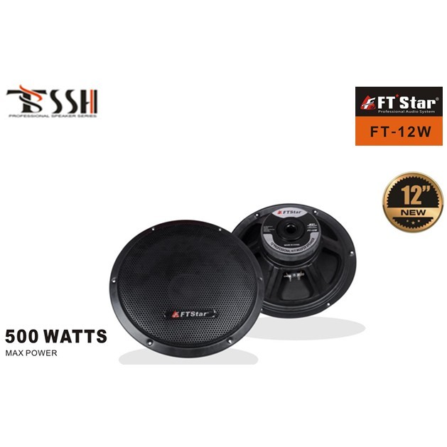 ♞FT Star (FT-12W) 500Watts Professional Hi Fi Tweeter Speaker | Shopee ...