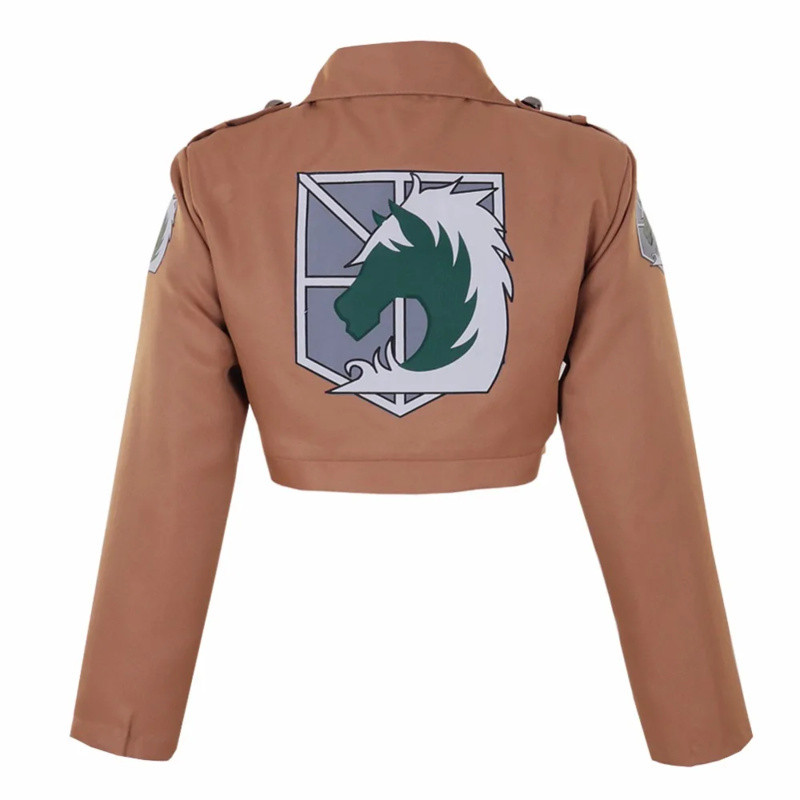 ∝∞ Anime Attack On Titan Jacket AOT Shingeki No Kyojin Military Police ...