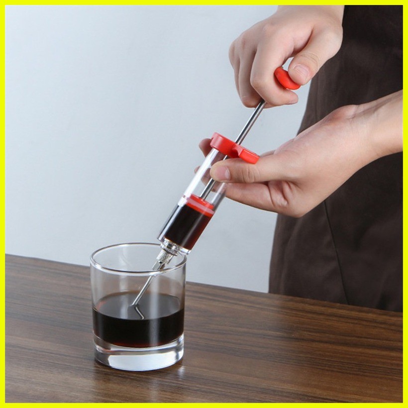 ♨ ∈ Marinade Injector Flavor Syringe Cooking Meat Poultry Turkey ...