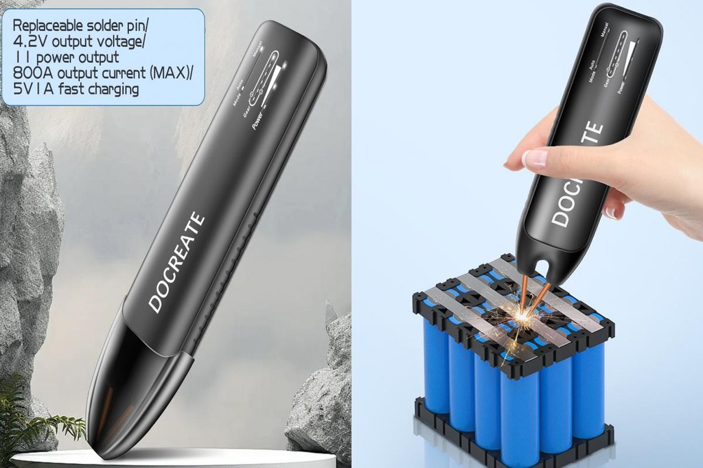 Spot Welding Machine Welding Tool Portable Handheld Spot Welder with 11 ...