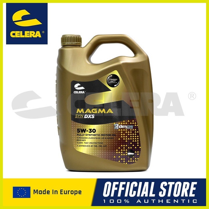 ๑ CELERA Magma SYN DXS 5W30 Fully Synthetic Motor Oil 4L JM01508(Outlet ...