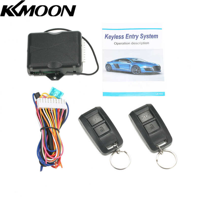 Universal Door Lock Keyless Entry System Car Immobilizer Auto Remote ...