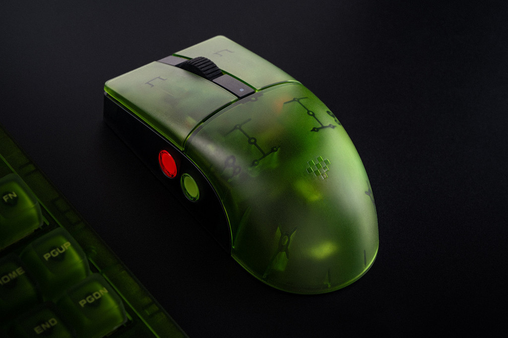 8Bitdo Retro R8 Mouse, Xbox Edition Tri-Mode Mouse with Charging Base ...
