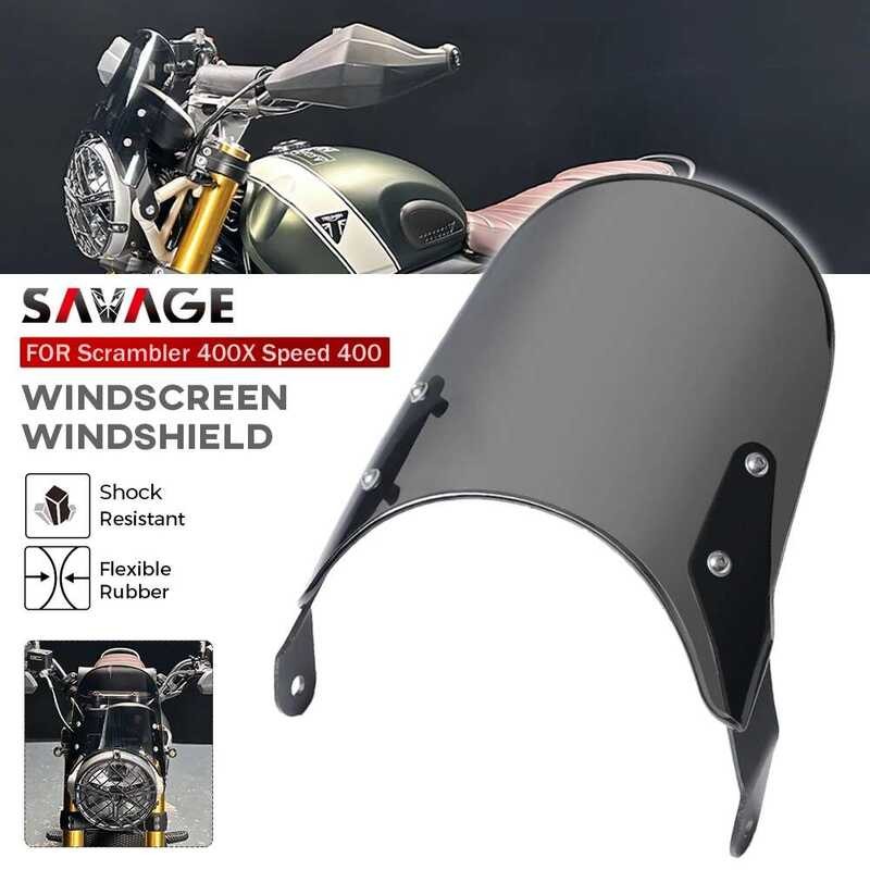 Tt Motorcycle Windscreen For Scrambler 400X Speed 400 2024 2025 ...