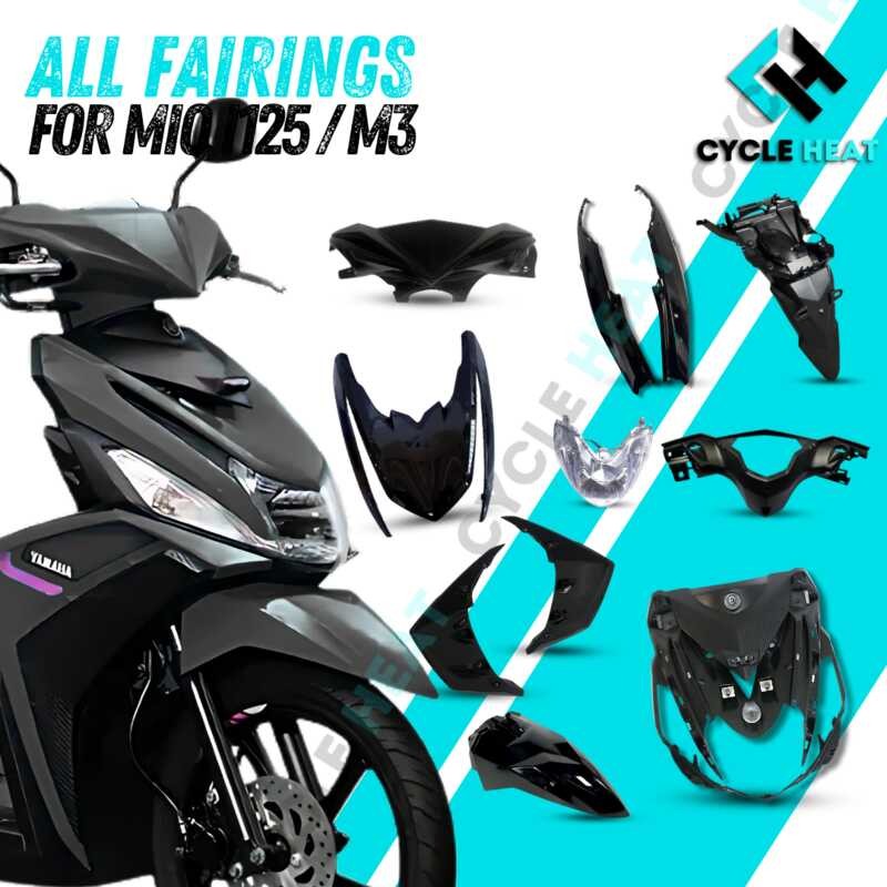 FAIRINGS FOR MIO I125 M3 BODY COVER SIDE PANEL COVER FRONT FENDER ...